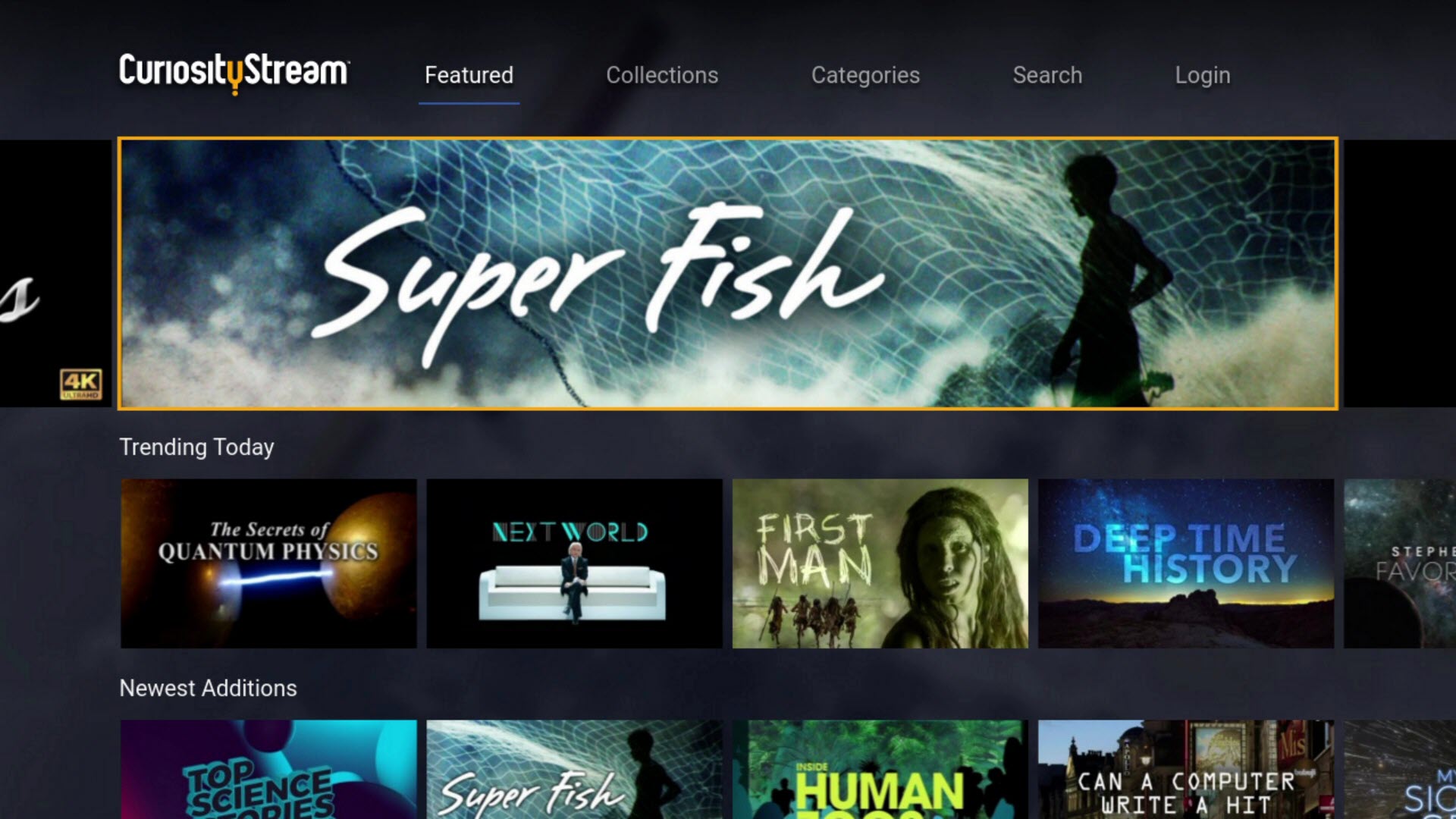 CuriosityStream App Information